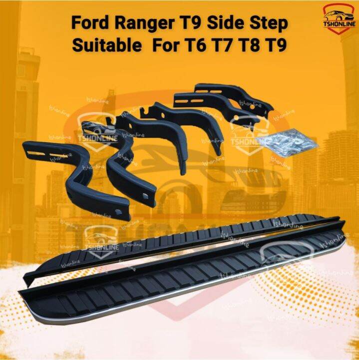 Ford Ranger T9 wildtrak Side Step 2022 T6 T7 T8 running board door side ...