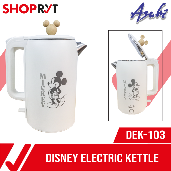 Asahi DEK 103 Mickey Electric Kettle 1.75 Liters | Lazada PH