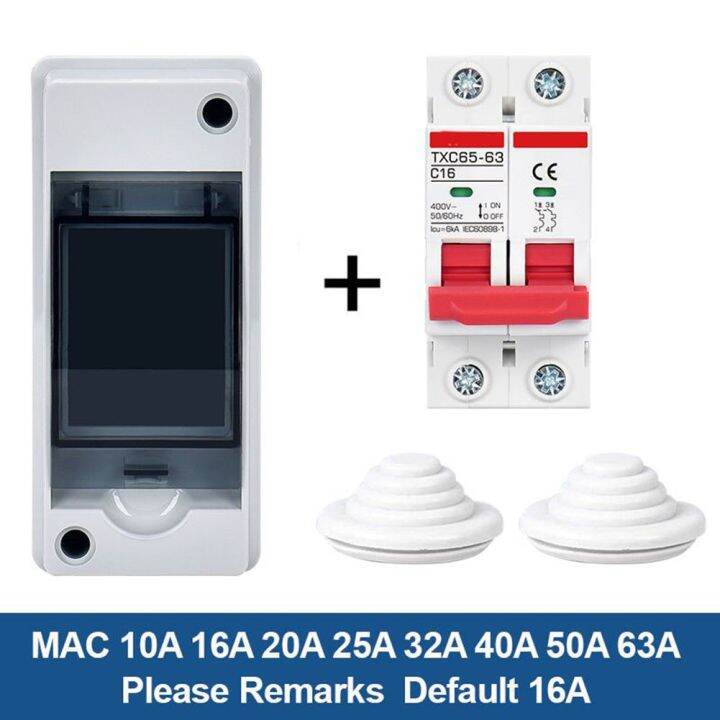 Mcb Rcbo Outdoor Socket Protection Switch 2p Mcb Ac230 440v Capability