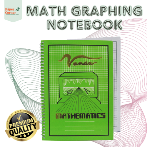 MATH GRAPHING NOTEBOOK MATH NOTEBOOK 1PC 70GSM | Lazada PH