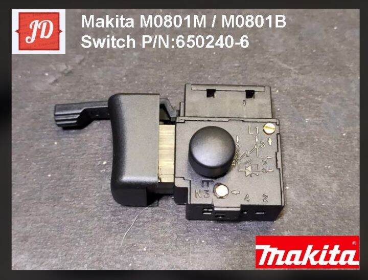 ORIGINAL Switch for Makita M0600M / M0801M / M0801B / MT60 / MT80B P/N ...