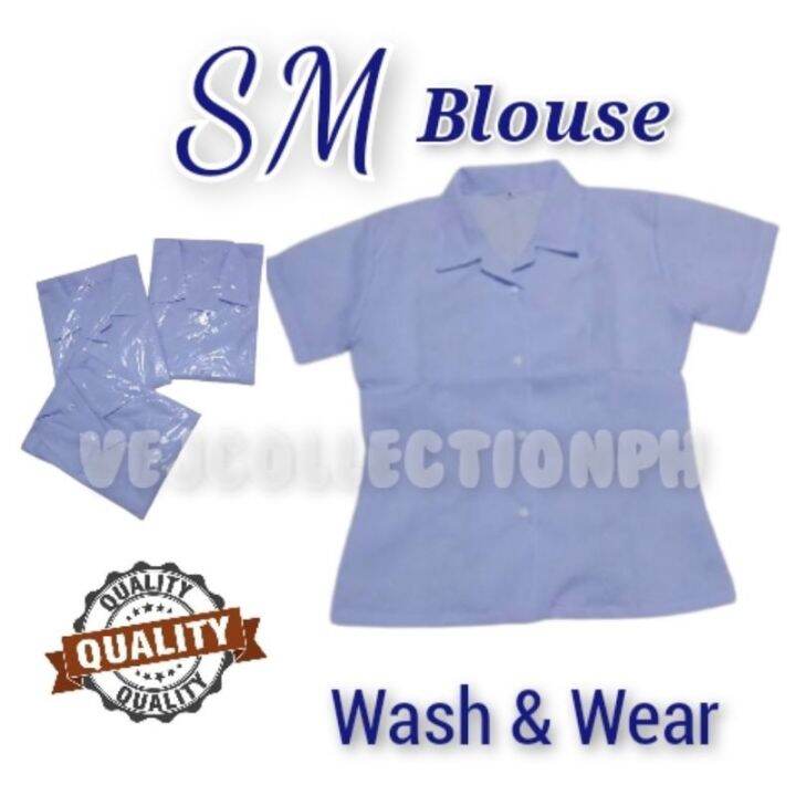 SM SALES LADY UNIFORM • SPORTS COLLAR BLOUSE /FORMAL ATTIRE / MALL ...
