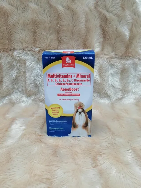 Appeboost Syrup 120ml Multivitamins + Mineral A,D3,B1,B2,B6,B12 ...