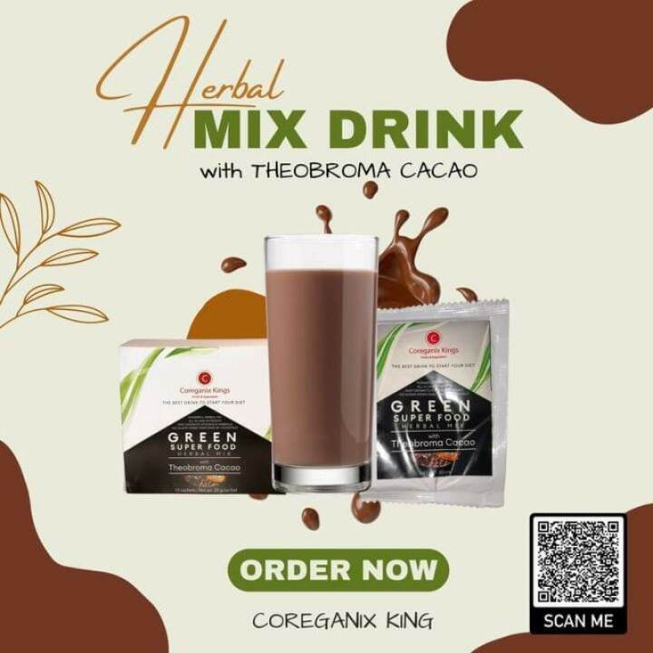 [KETO FRIENDLY] Theobroma Cacao 6in1 Sugarfree Herbal Choco Drink (10 ...