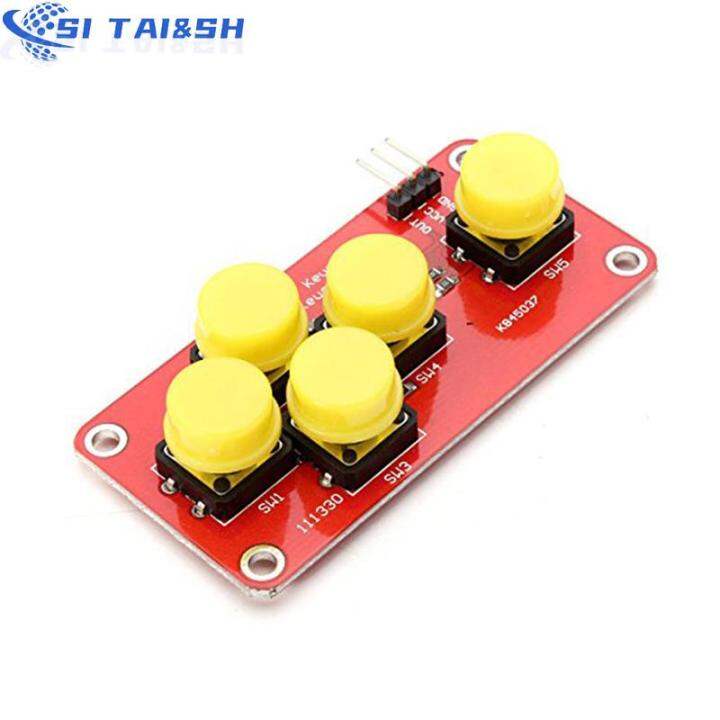 AD Keyboard Simulate Five Key Module Analog Button for arduino Sensor ...