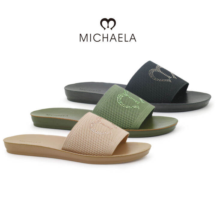 MICHAELA Breathable Braided Slide Sandals for Women Fashion Indoor ...