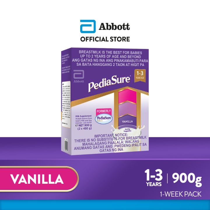 Pediasure 1-3 MRI Vanilla 900g | Lazada PH