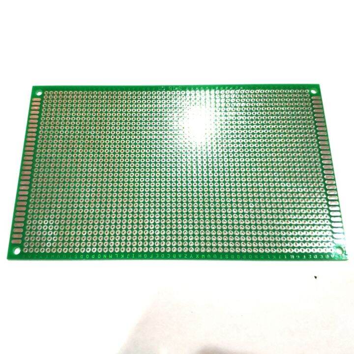 PCB Dot Matrix lubang single Layer Through Hole 9x15 cm FR4 protoboard ...
