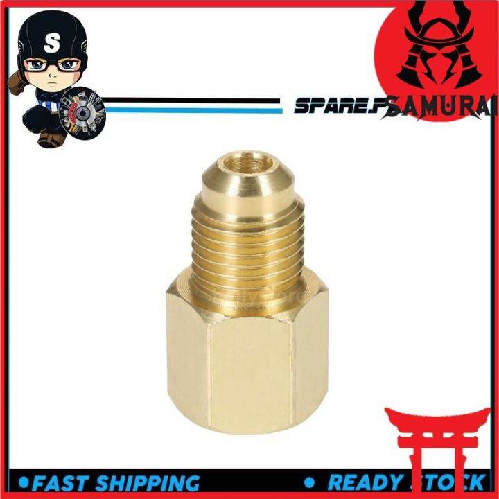 ADAPTER R-134A (F 1/2 X M 1/4) adator adaptor gas ton big to small | Lazada