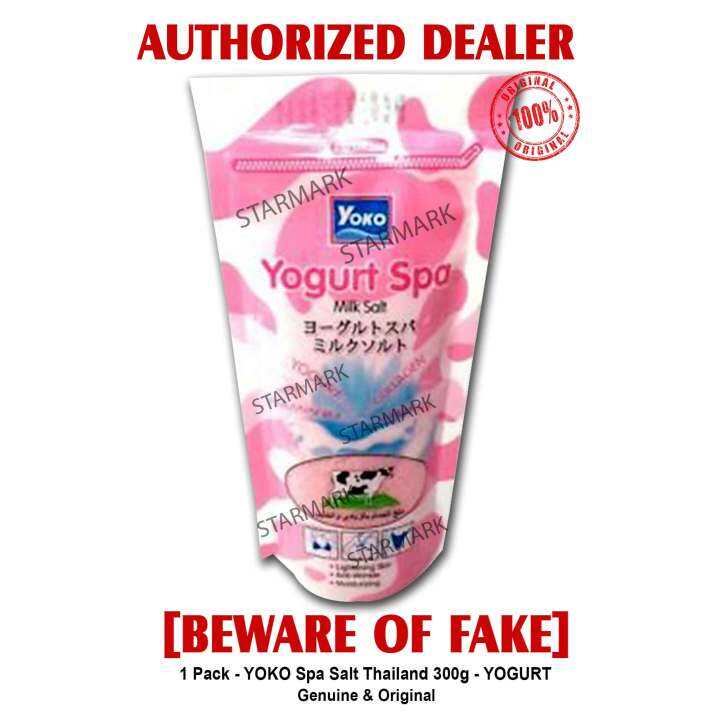 Spa Salt Salts 300g Yoko YOGURT Authentic Red Continental - 1 Pack ...