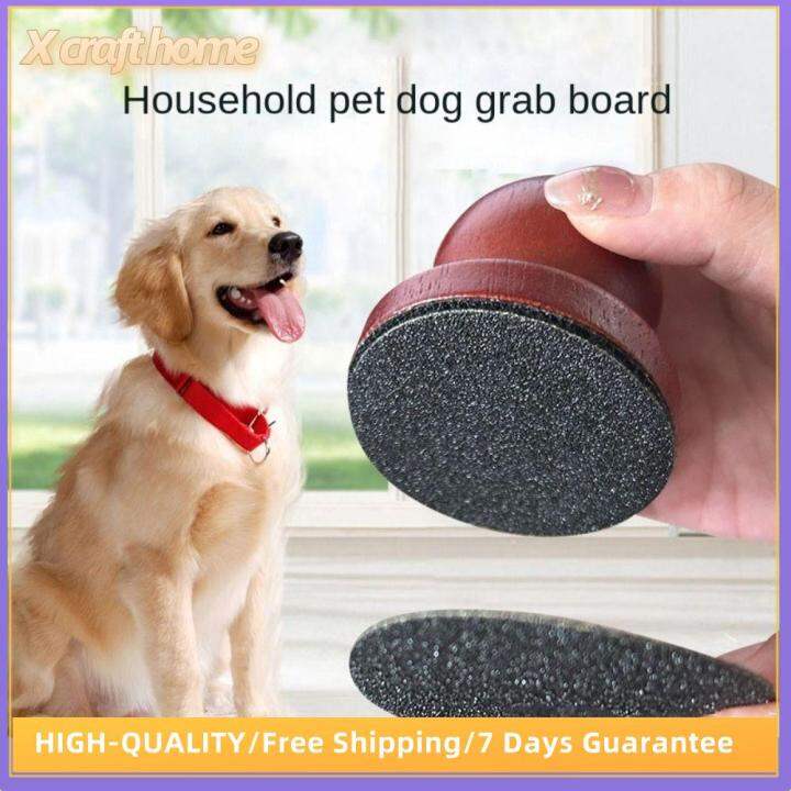 X CRAFT HOME Wooden Dog Nail File Handheld Round Scraper Dogs ...