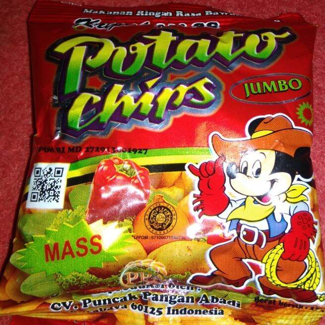 Snack Jadul Potato Chips isi 10 bungkus | Lazada Indonesia