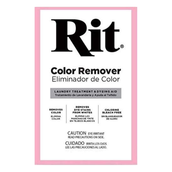 Rit Color Remover Laundry Treatment & Dyeing Aid, 2 oz. / 56.7g (1 ...