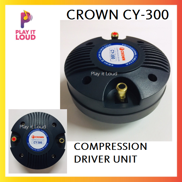 CROWN CY-300/CK-300 COMPRESSION DRIVER UNIT | Lazada PH
