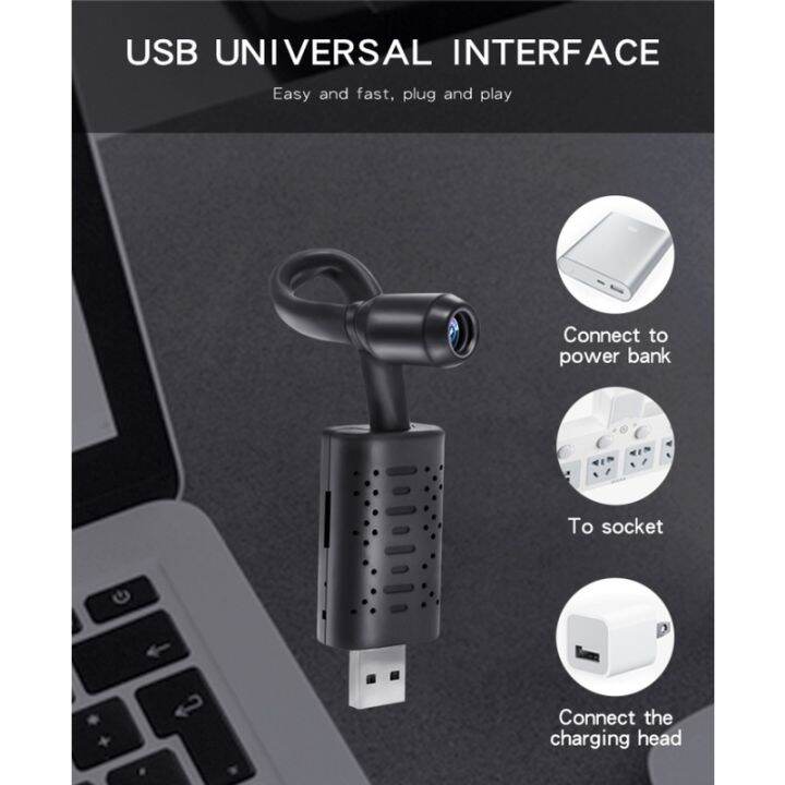 360 ° Can Rotate Surveillance Cameras With Wifi Mini Camera IP USB Full ...