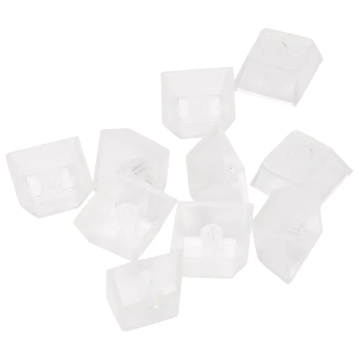 10Pcs Transparent ABS Keycaps Mechanical Keyboard Keycaps Matte Backlit ...