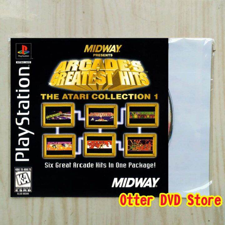 Kaset CD Game Ps1 Ps 1 Arcade's Greatest Hits - The Atari Collection 1 ...