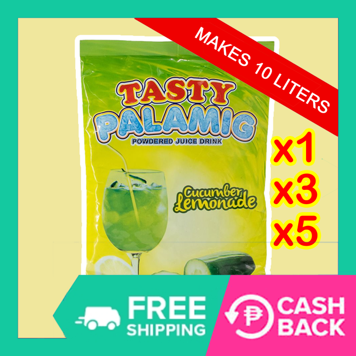CUCUMBER LEMONADE POWDER JUICE Tasty Palamig Juice Powder Drink per ...