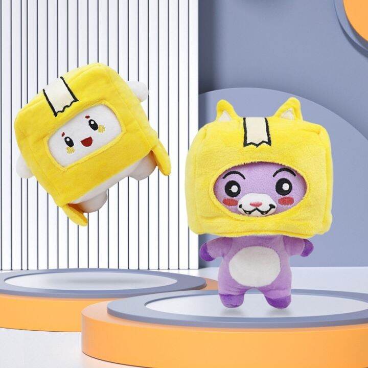 Lankybox Boxy / Foxy Rocky Stuffed Toy Removable Cartoon Robot Figure ...