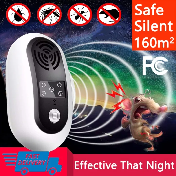 【acPyvzui】promotion activity Electronic Ultrasonic rat repellent pest ...