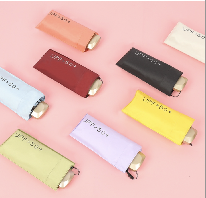 Sun Umbrella Sunscreen Anti-Ultraviolet Female Compact Portable Sunny ...