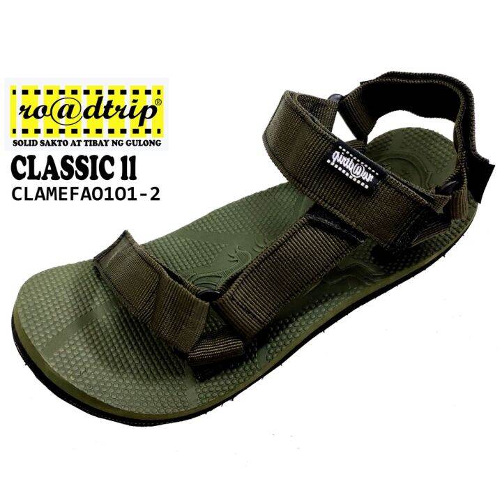 ROADTRIP Classic Sandals Blue Mens (Tire sole slippers Marikina made ...