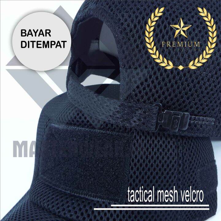 TOPI LAPANGAN MESH VELCRO / TACTICAL TERMURAH | Lazada Indonesia