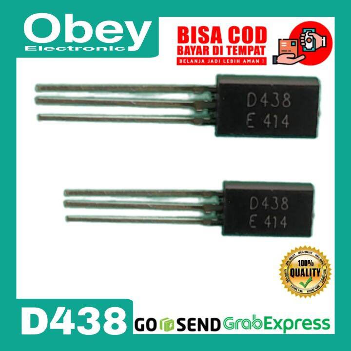 Transistor D438 / D 438 | Lazada Indonesia