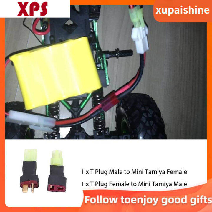 Xps】 [พร้อมสต็อก] 2ชิ้น/เซ็ตปลั๊กไร้สาย Mini-Tamiya Female To Male T ...