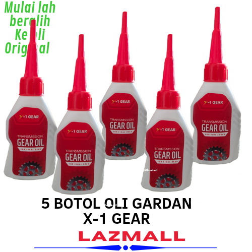5 BOTOL OLI GARDAN X 1 120 ML COCOK UNTUK SEMUA JENIS MOTOR METIC ...