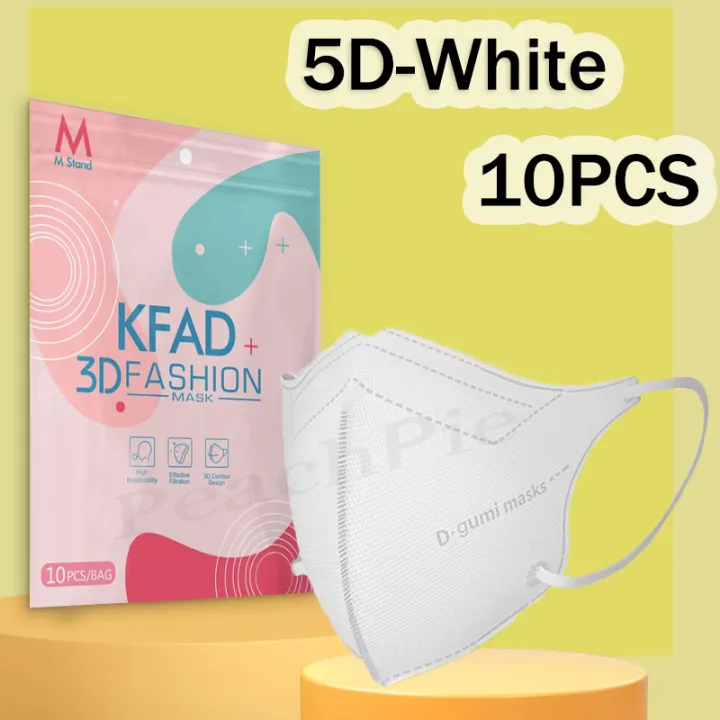5D mask original upgrade 10 / 50 Korean mask disposable 3Dmask fashion ...