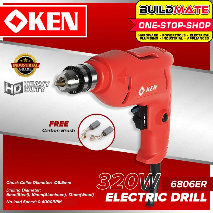 KEN Electric Drill 320W Ø6.5mm 6806ER 100% ORIGINAL / AUTHENTIC ...