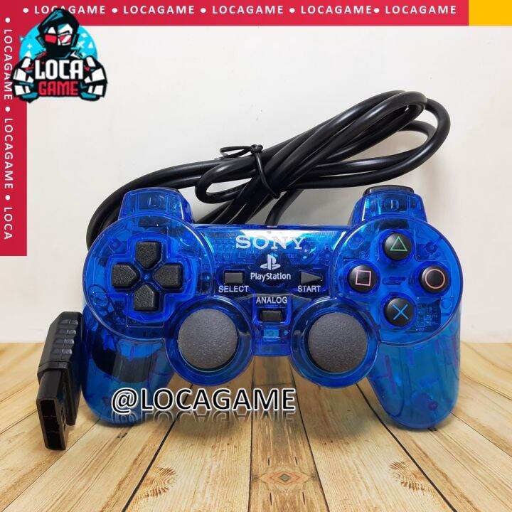 STIK STICK PLAYSTATION PS2 TRANSPARAN LED LAMPU kabel serat | Lazada ...