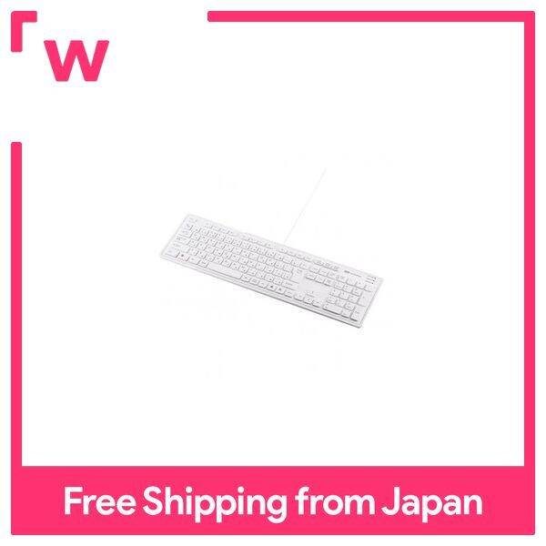 SANWA SUPPLY บาง Membran Keyboard สีขาว SKB-SL16W | Lazada.co.th