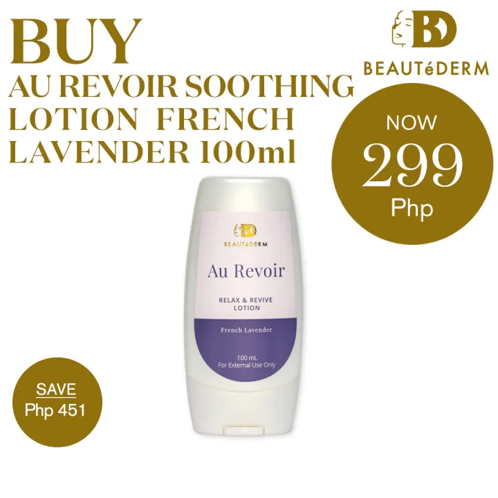 BUY Beautederm Au Revoir Relax & Revive Lotion Pain Relief Lotion 100ml ...