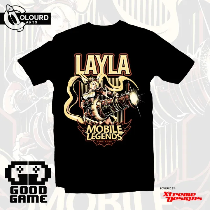 Mobile Legends Layla T-Shirt By GG/Colourd Arts | Lazada PH