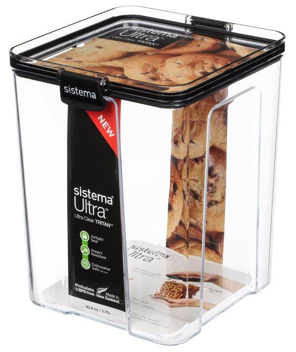 Sistema Ultra Square LARGE 2.75L container (Sistema Exclusive ...