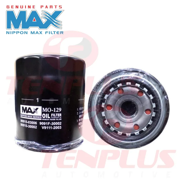 MAX Oil Filter Toyota Hiace Grandia 3.0 DSL, Fortuner, Hilux, Prado and ...