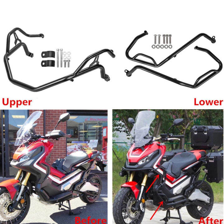 Allotmark For Honda X-ADV XADV 750 2017 2018 2019 2020 Motorcycle Parts Upper Lower Crash Bar ...