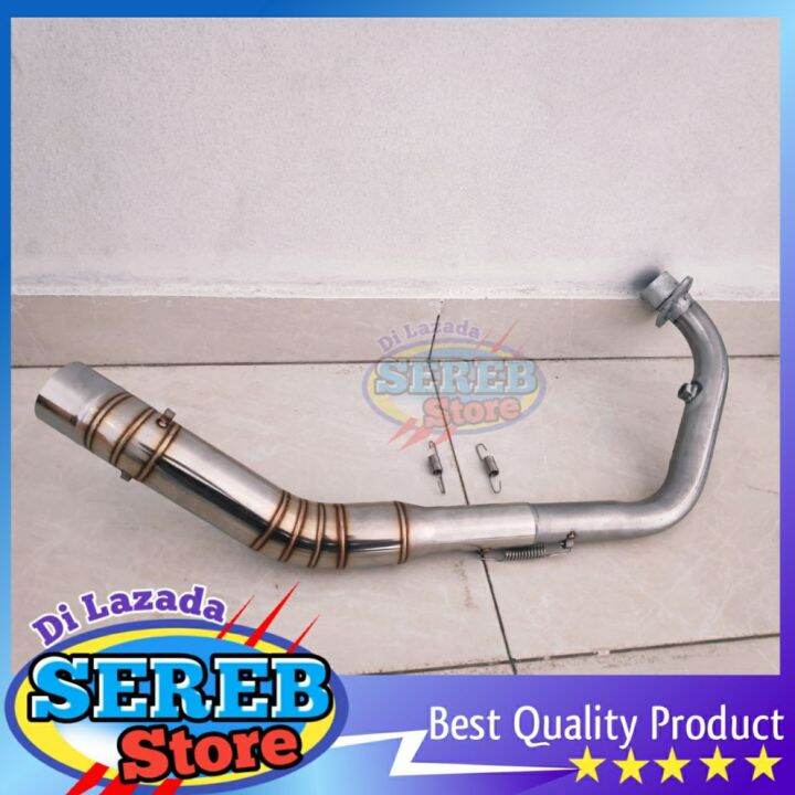Leher knalpot sonic 150 cb150r new cbr facelift cbr lokal k45 inlet ...
