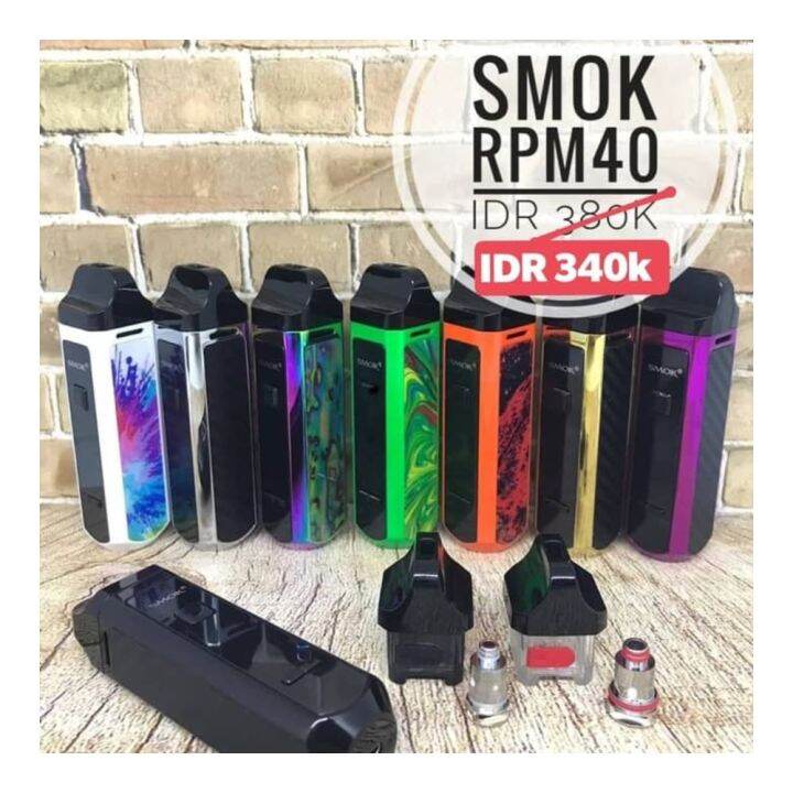 Smok RPM40 Pod Mod by Smok Official Rpm 40 | Lazada Indonesia