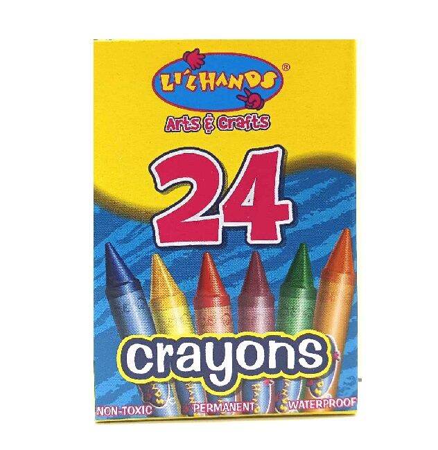 Arts & Crafts Waterproof Crayons 24 colors | Lazada PH