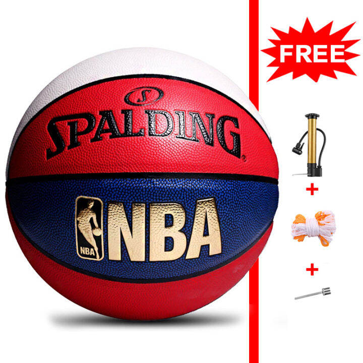 Original Spalding 74-655Y NBA Basketball Size 7 PU Leather Indoor ...