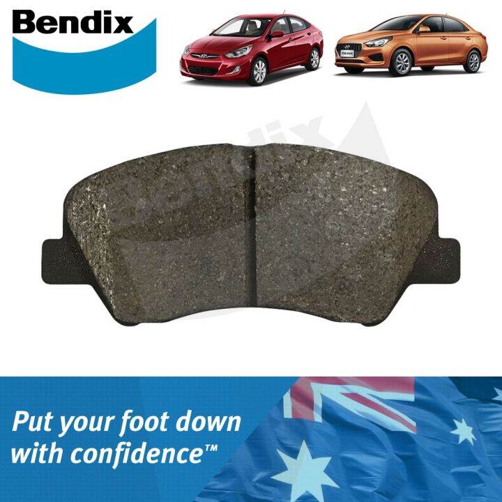 durable Prima Bendix Brake Pads ORG PDB2272 Front Set for Hyundai ...