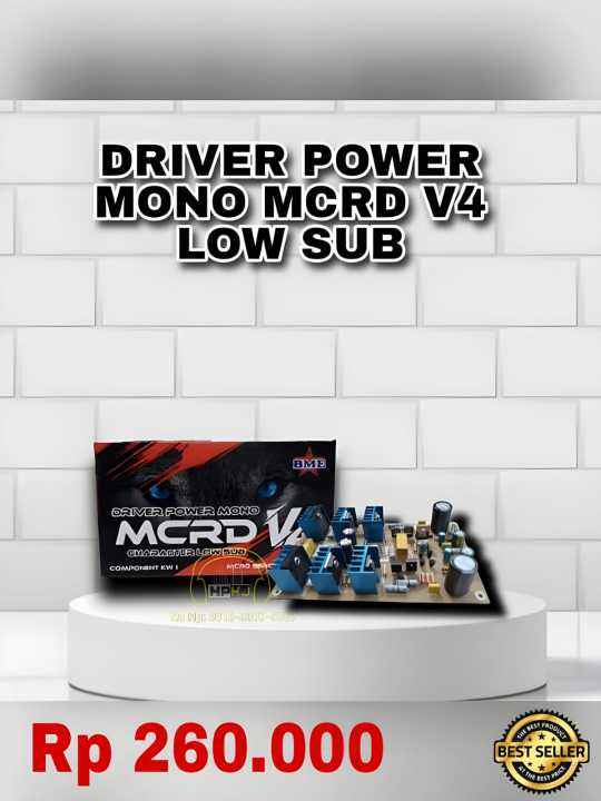 KIT DRIVER POWER MONO MCRD V4 BME LOW SUB Driver power mcrd v4 BME | Lazada Indonesia