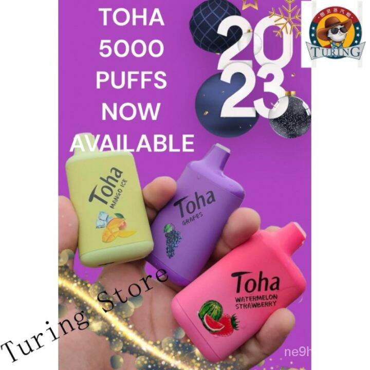Toha 100 5000 Legal Pod to Rechargeable HUTN | Lazada PH