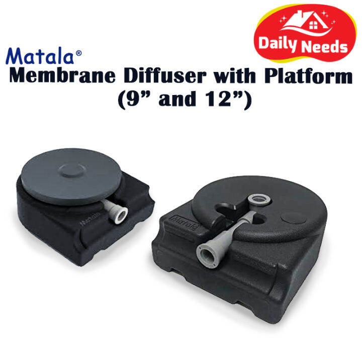 9" and 12" Matala Membrane Diffuser with Platform | Lazada PH