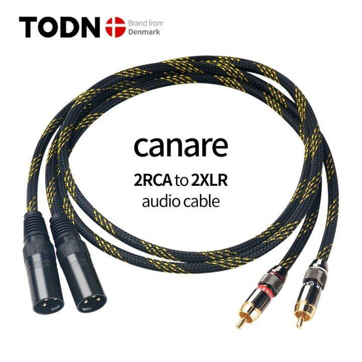 CANARE HIFI Stereo RCA Cable Stereo RCA Cable High-performance Premium Hi-Fi Audio cable RCA to ...