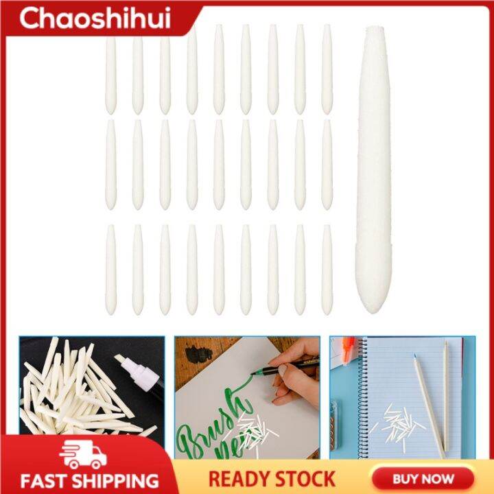 Chaoshihui 30 Pcs Grease Pen Paint Refill Marker Nibs Oil Tips ...