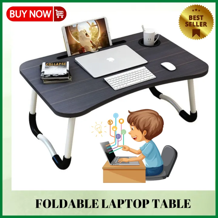 famshop Foldable Laptop Table Mini Desk Study Table High Quality ...